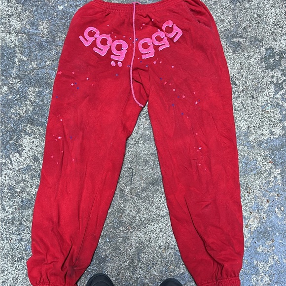 Pants | Sp5der 221 Red | Poshmark